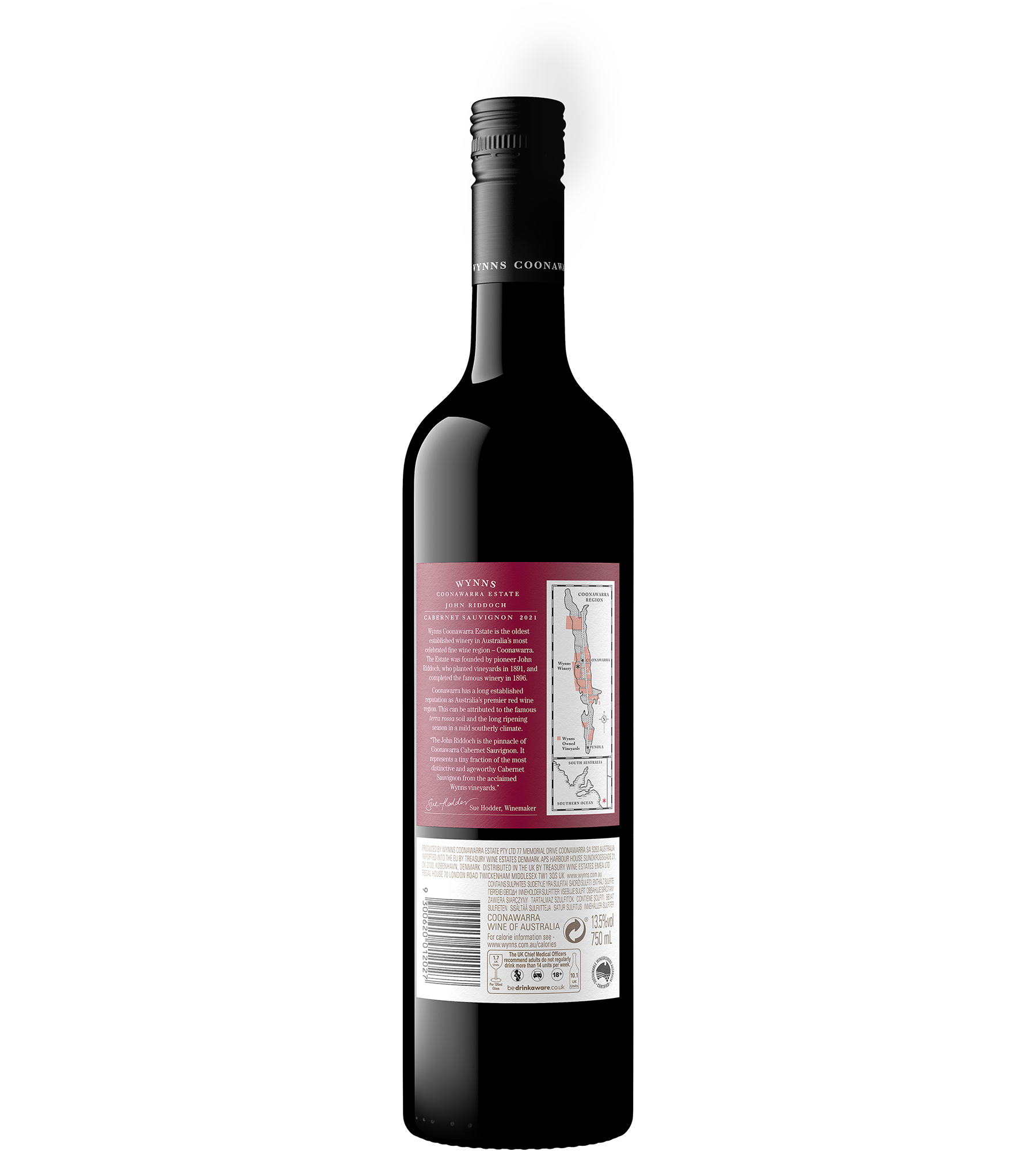 John Riddoch Cabernet Sauvignon 2021 | John Riddoch | Wynns Coonawarra ...